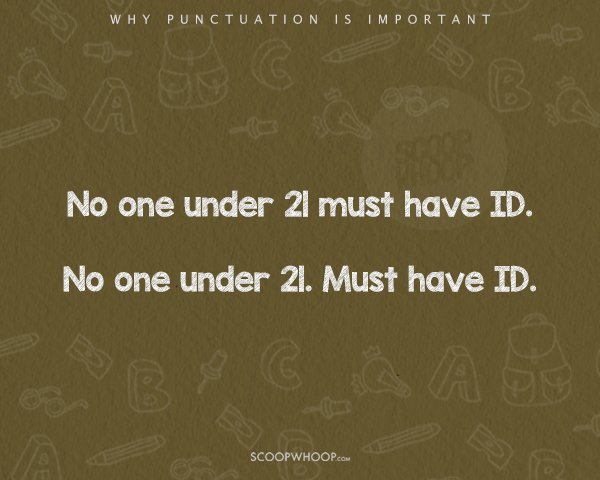 24 Reasons That Prove Incorrect Punctuation Marks Can Have Some