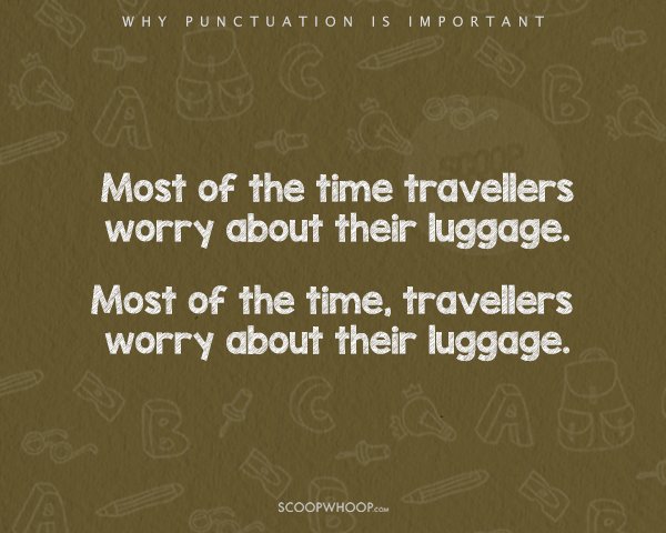 24 Reasons That Prove Incorrect Punctuation Marks Can Have Some