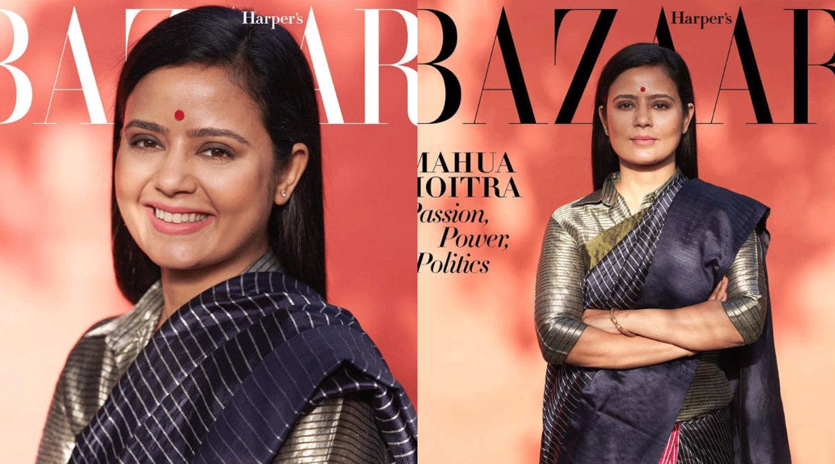 Mahua Moitra's Saree-Clad Fashion Cover Is A Powerful Statement Mahua Moitra's Saree-Clad Fashion Cover Is A Powerful Statement
